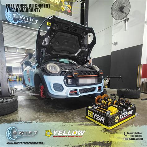 Yellow Speed Racing Coilover Dynamic Pro Sport Mini Cooper Coilover