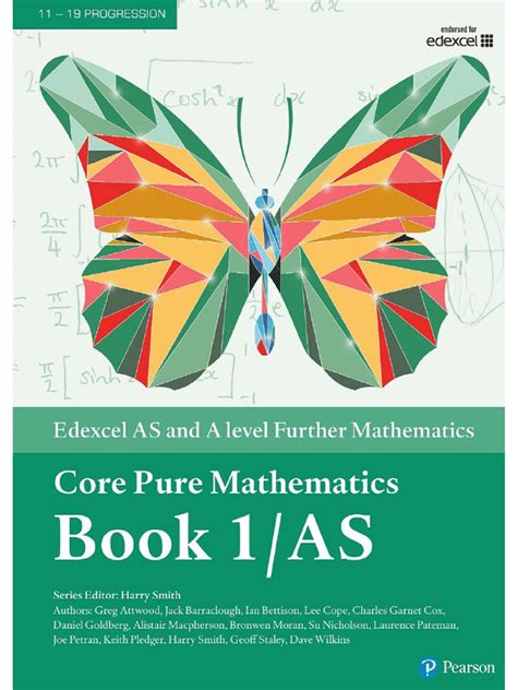 Edexcel As And A Level Further Mathematics Core Pure Mathematics Book 1