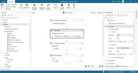 Sql Run Query Issue Studiox Uipath Community Forum