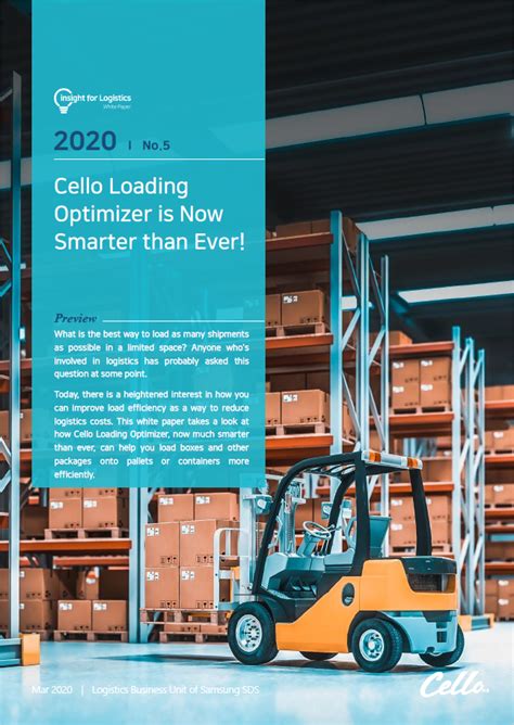 2020 I4l White Paper No5 Cello Loading Optimizer Is Now Smarter Than