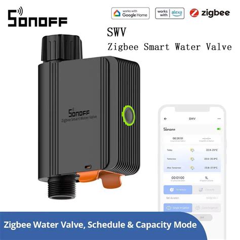 Sonoff Swv Zigbee Garden Watering Timer Smart Drip Irrigation System