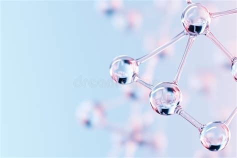 Molecular Structure Depicting Interconnected Atoms And Molecules In A Scientific Environment