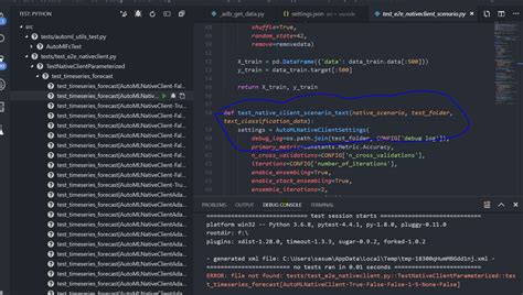 Debug Test Throws Error File Not Found · Issue 74176 · Microsoft