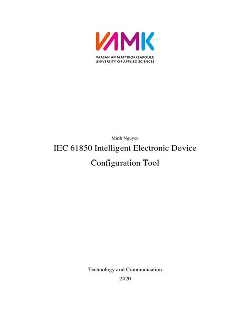 Iec 61850 Intelligent Electronic Device Configuration Tool Pdf Xml Xml Schema