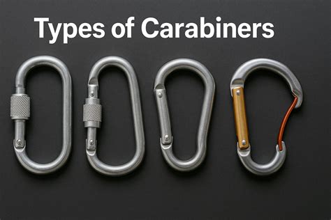 High Quality Carabiners For Climbing Industrial Use And Safety Gear
