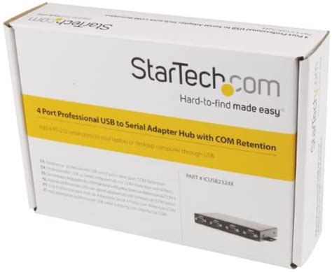 StarTech ICUSB2324X Download Instruction Manual Pdf