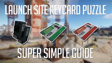 Launch Site Keycard Puzzle In 113 Seconds Rust Monument Puzzles Youtube