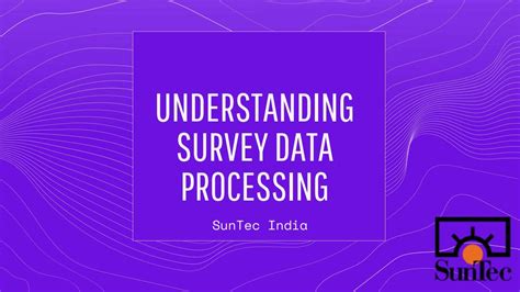 4 Important Steps In Survey Data Processing By Mike Wilsonn Issuu