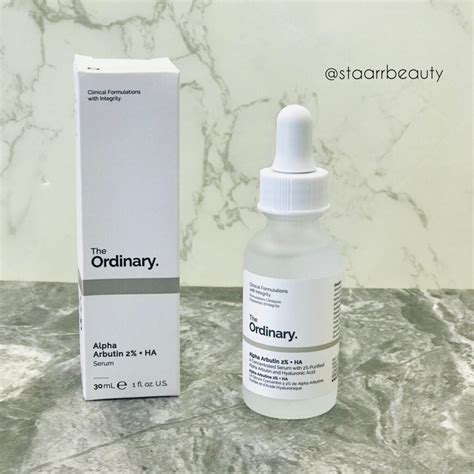 سرم ضد لک آلفا آربوتین و هیالورونیک اسید اوردینری استار بیوتی