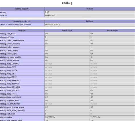 Php Wamp Xdebug Configuration Is Not Getting Saved Stack Overflow