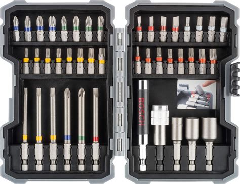 Bosch Precision Screwdriver Bit Set 42 Pieces 2607002835