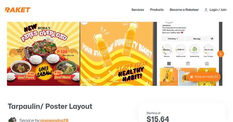 Tarpaulin Poster Layout By Angsandra28 Raket PH