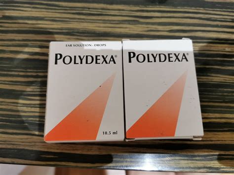 Polydexa Eardrops Ointment Ear Drops Beauty And Personal Care Ear Care On Carousell