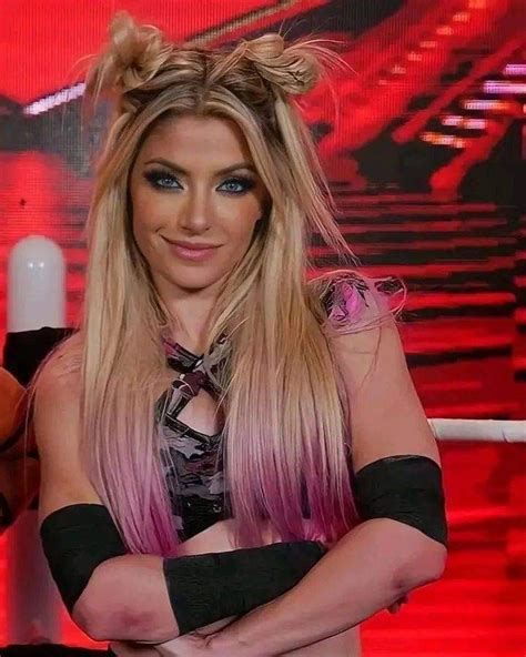 Alexa Bliss Wwe Female Wrestler With Pink Hair