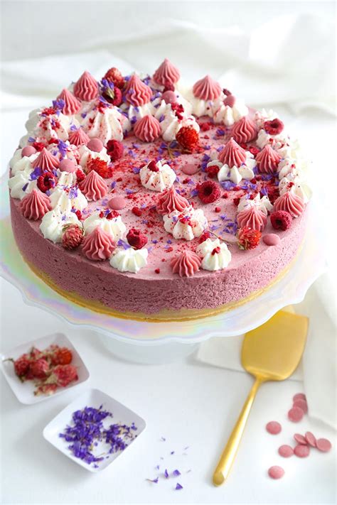 Ruby Chocolate Cheesecake Sprinkle Bakes