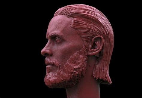 Stl File Blade Runner Niander Wallace Jared Leto Head 👾・3d Printing Design To Download・cults
