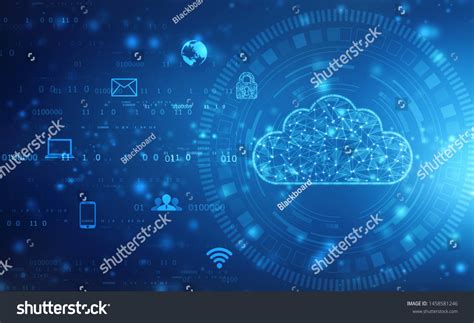 2d Illustration Cloud Computing Cloud Computing Stock Illustration 1458581246 Shutterstock