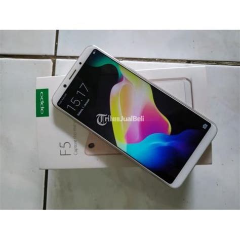 Hp Oppo F Bekas Android Ram Gb Murah Warna Gold Mulus Lengkap Di Bekasi Tribun Jualbeli