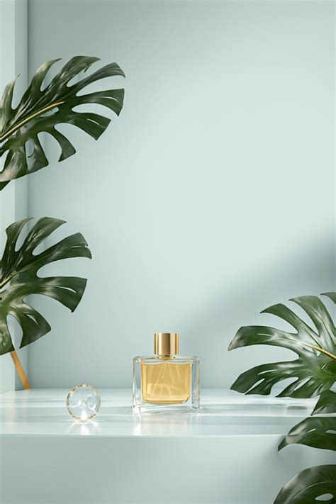 小清新青色主题c4d电商展台背景图