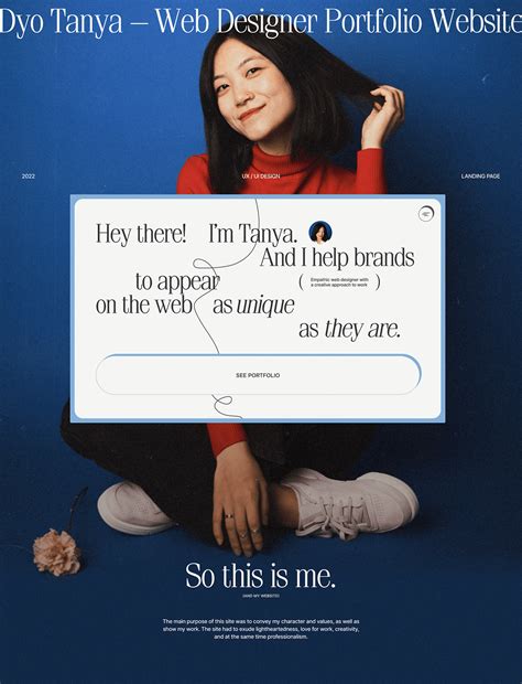 web designer portfolio website behance