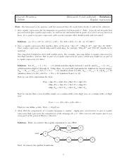Hw Sol Pdf Discrete Structures CS Homework Not Collected Solutions Regular Expressions
