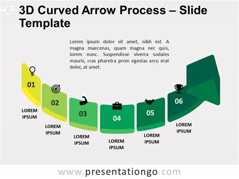 Powerpoint Circular Arrow Template