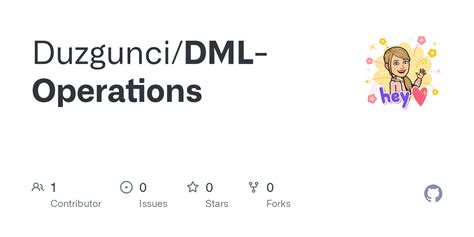 Github Duzguncidml Operations