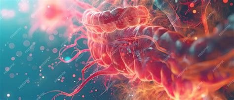 An Illustration Of The Stomach Small Colon Duodenum And Intestines Premium Ai Generated Image