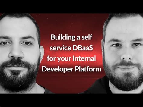 Free Video Building A Self Service Database As A Service Dbaas From