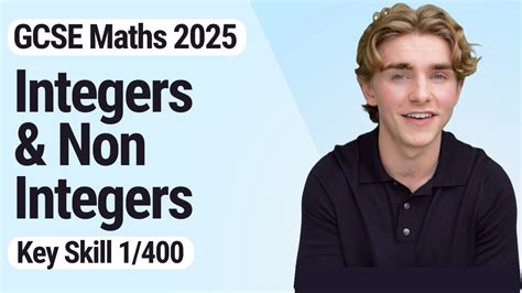 Integers And Non Integers Gcse Maths 2025 1400 Youtube