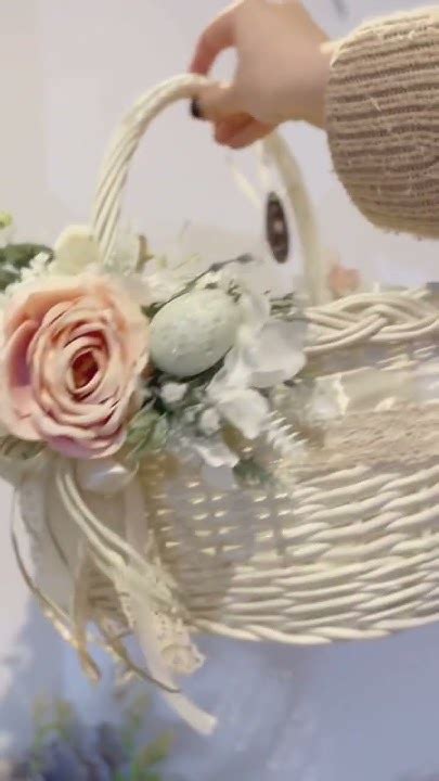 Кошик на Пасху від майстерні декору Krasota Po Ukr Youtube