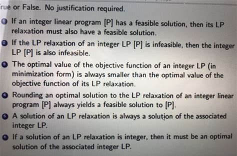 solved if an integer linear program [p] has a feasible