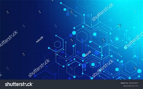 Abstract Computer Technology Background Circuit Board Stock Vector