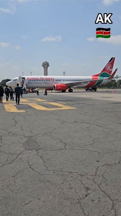 🇰🇪 Boarding Kenya Airways Boeing 737 At Jomo Kenyatta International
