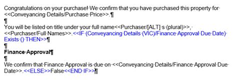 Add An Ifthenelse Statement Smokeball Support Hub