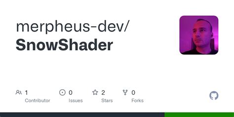 GitHub Merpheus Dev SnowShader