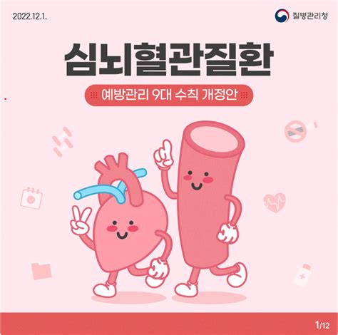 이슈 유머 10여년만에 바뀐 심뇌혈관질환 예방 및 관리를 위한 9대 생활수칙