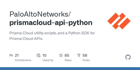Github Paloaltonetworksprismacloud Api Python Prisma Cloud Utility