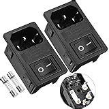 Amazon Com TOOGOO R AC A V IEC C Inlet Module Plug Neno