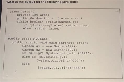 Solved What Is The Output For The Following Java Code Int