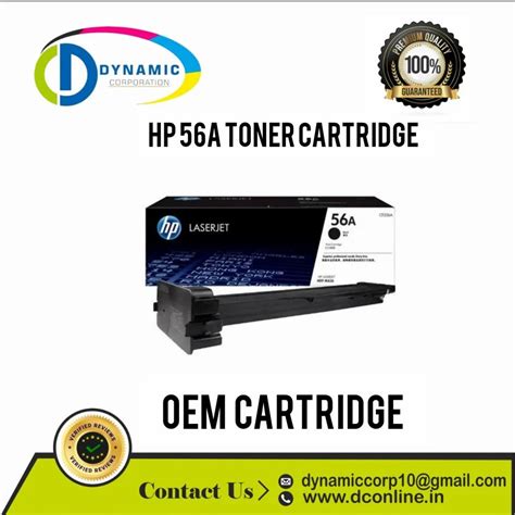 Hp 56a Black Ink Cartridges Page Yield 1000 Pages At Best Price In Mumbai
