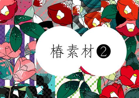 椿素材 其の弐 KURO