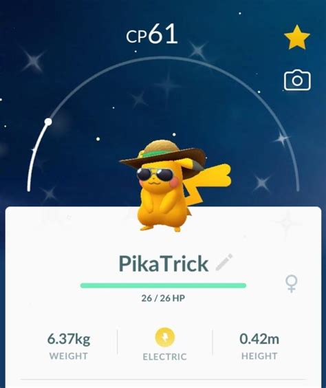 Shiny Pikachu Summer Hat Pokemon Go Summer Style Video Gaming Video Game Consoles Others On