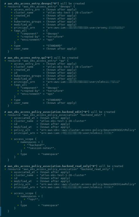 terraform managing eks access entries and eks pod identities