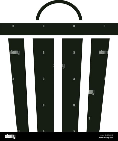 Mobile Application Delete Web Button Menu Digital Silhouette Style Icon
