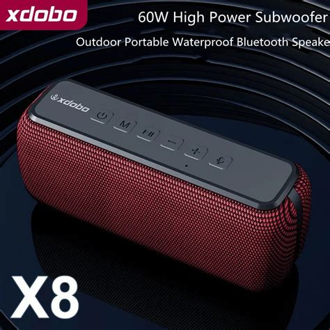 Xdobo 무선 블루투스 스피커 고품질 휴대용 야외 방수 서브 우퍼 하이파이 스테레오 음악 센터 높은 가치 열 Aliexpress