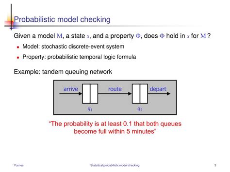 PPT Statistical Probabilistic Model Checking PowerPoint Presentation ID