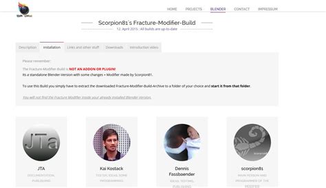 [custom Build] Blender Fracture Modifier Page 32 Blender And Cg Discussions Blender
