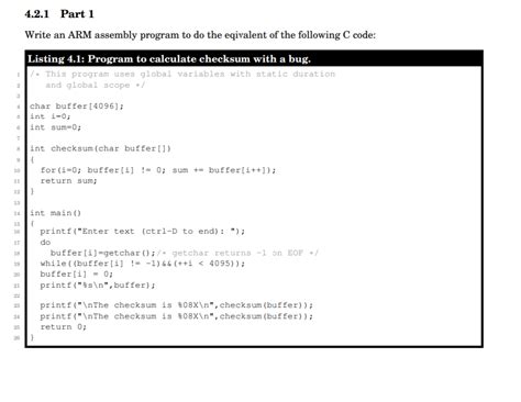 Solved I Ve Been Trying To Do This Practice Problem For ARM Chegg