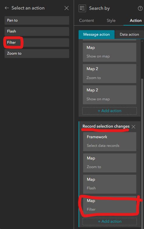 Solved Query Widget Records Created Action Map Filt Esri
